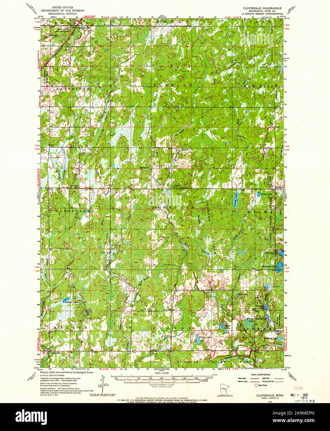Map of cloverdale hi-res stock photography and images - Alamy