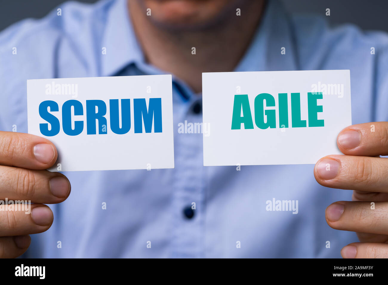 Agile methodology software development hi-res stock photography and ...