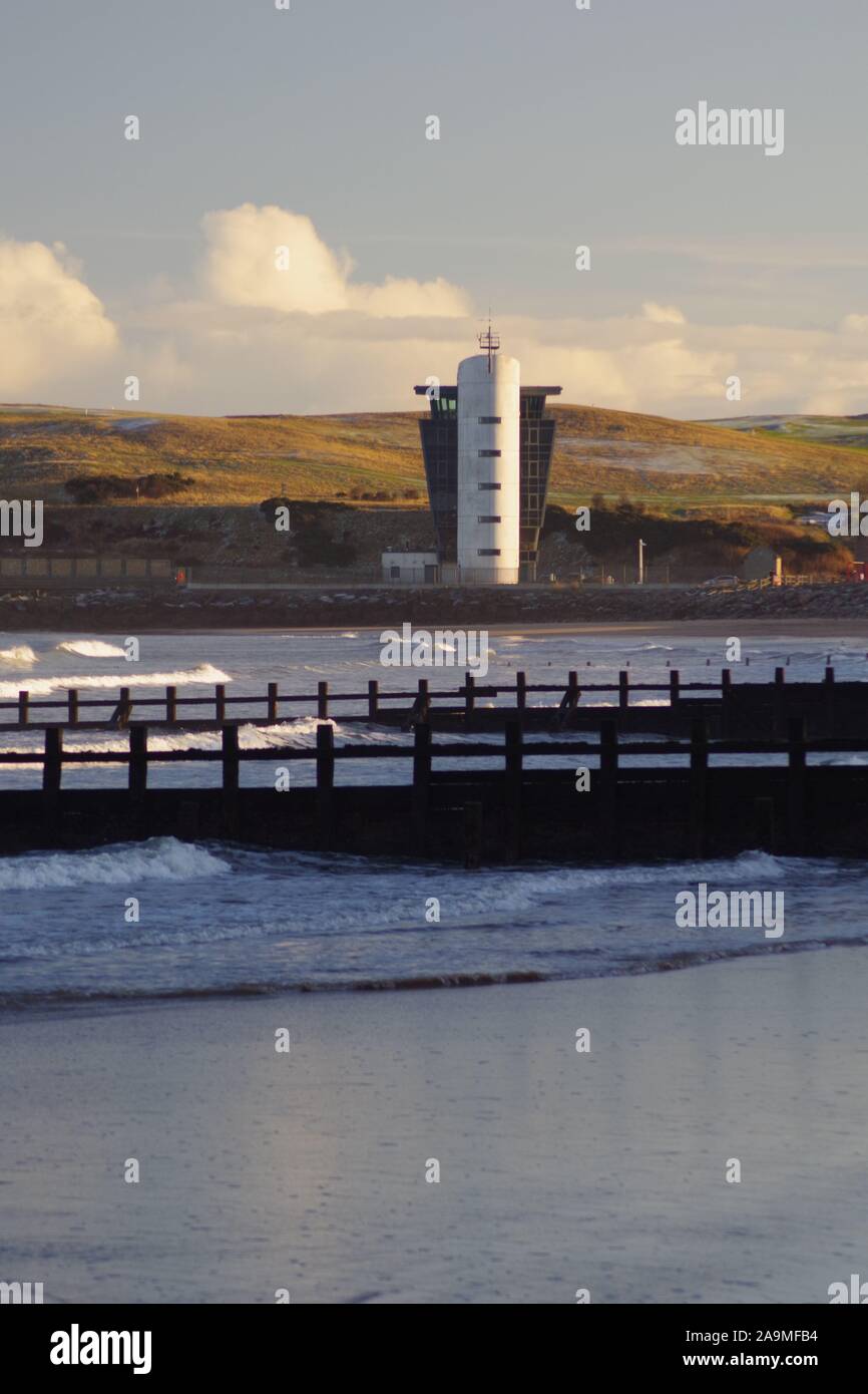 Control tower building of port of aberdeen hi-res stock photography and ...