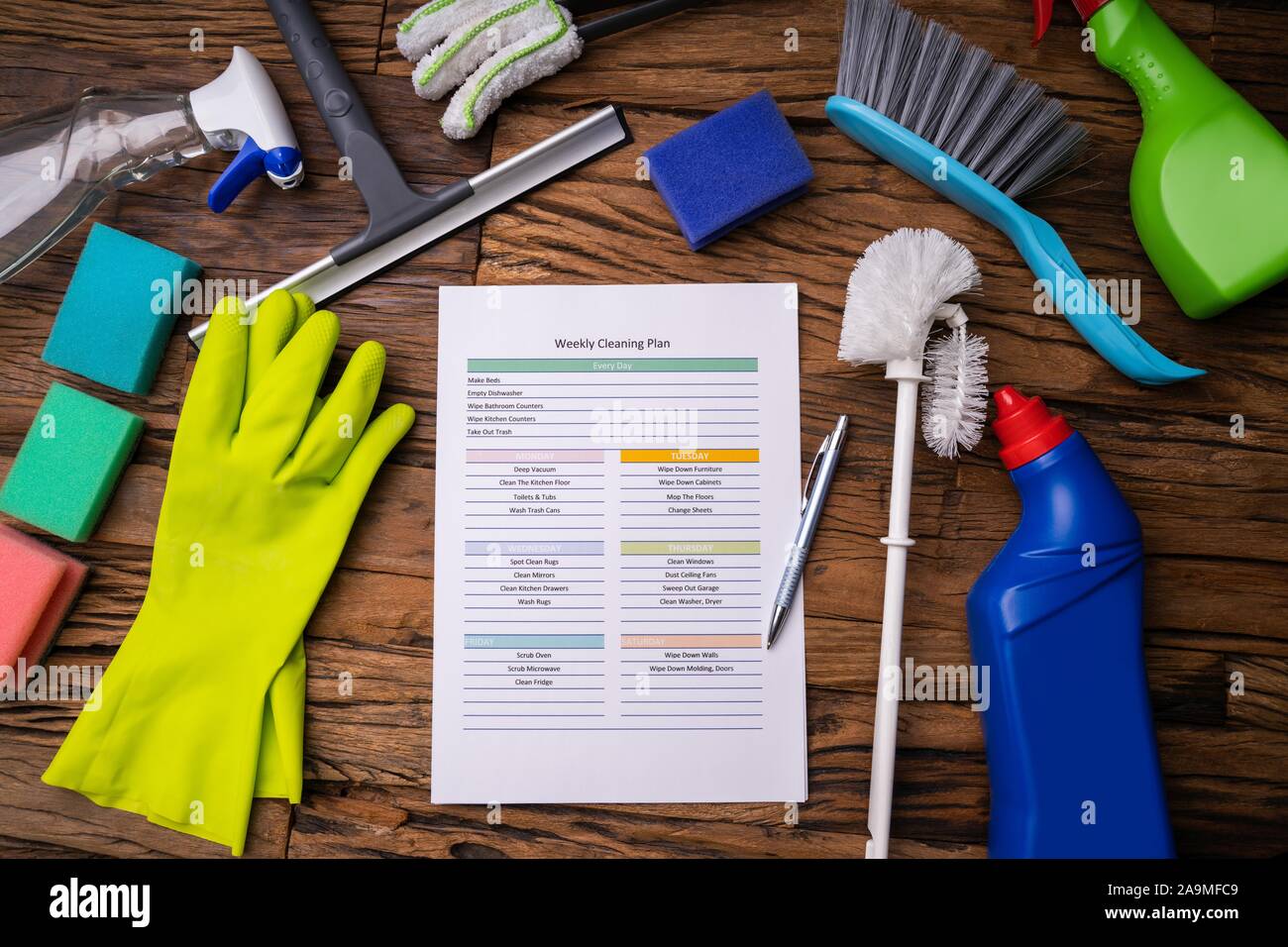 Clean up plan hi-res stock photography and images - Alamy