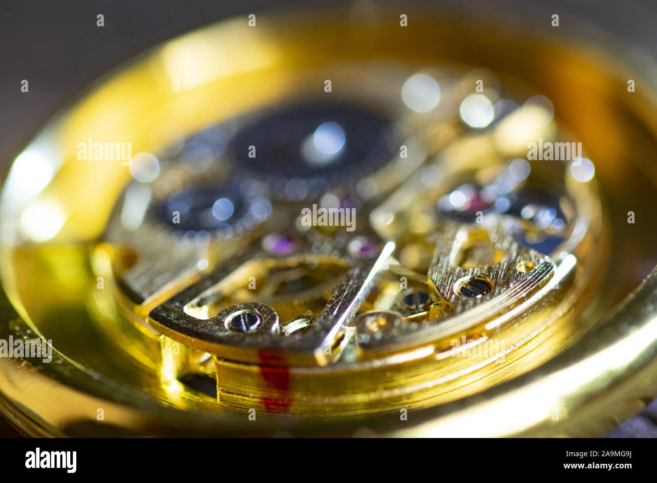 Watch mechanism hi-res stock photography and images - Alamy