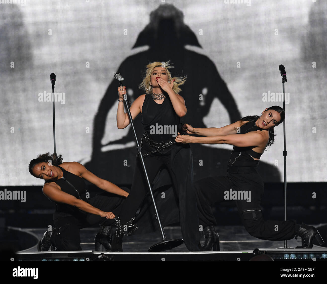 SUNRISE FL - NOVEMBER 15: Bebe Rexha performs at The BB&T Center during ...