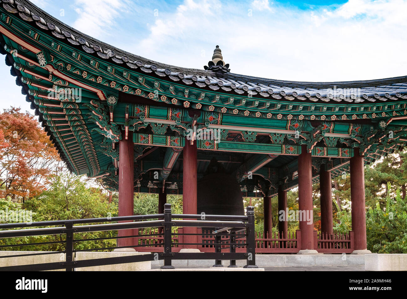 Bosingak bell pavilion hi-res stock photography and images - Alamy