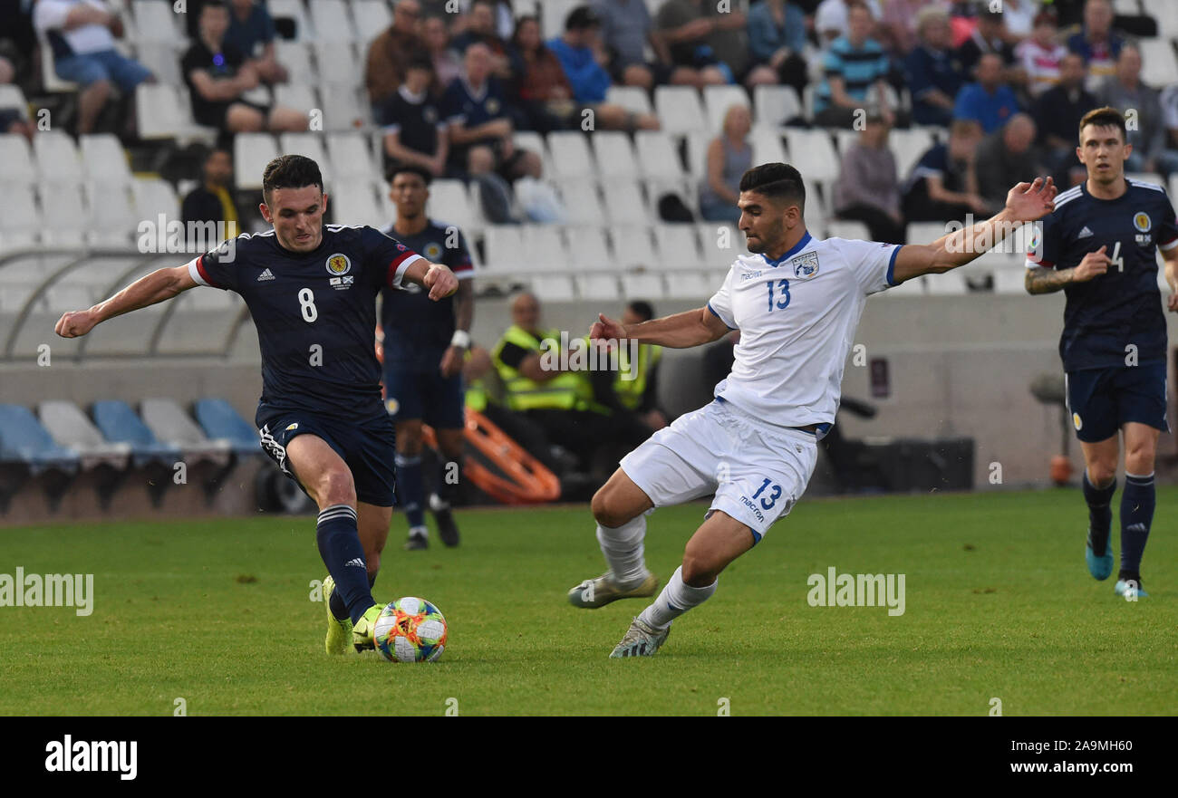 GSP Stadium Nicosia, Cyprus.. 16th Nov, 2019. Football Cyprus vs ...
