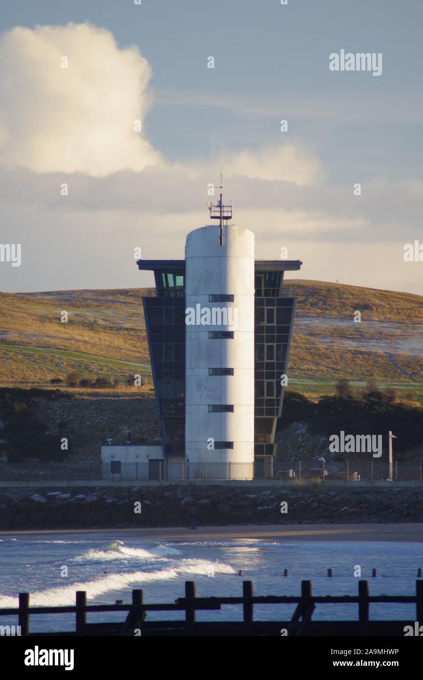 Control tower building of port of aberdeen hi-res stock photography and ...