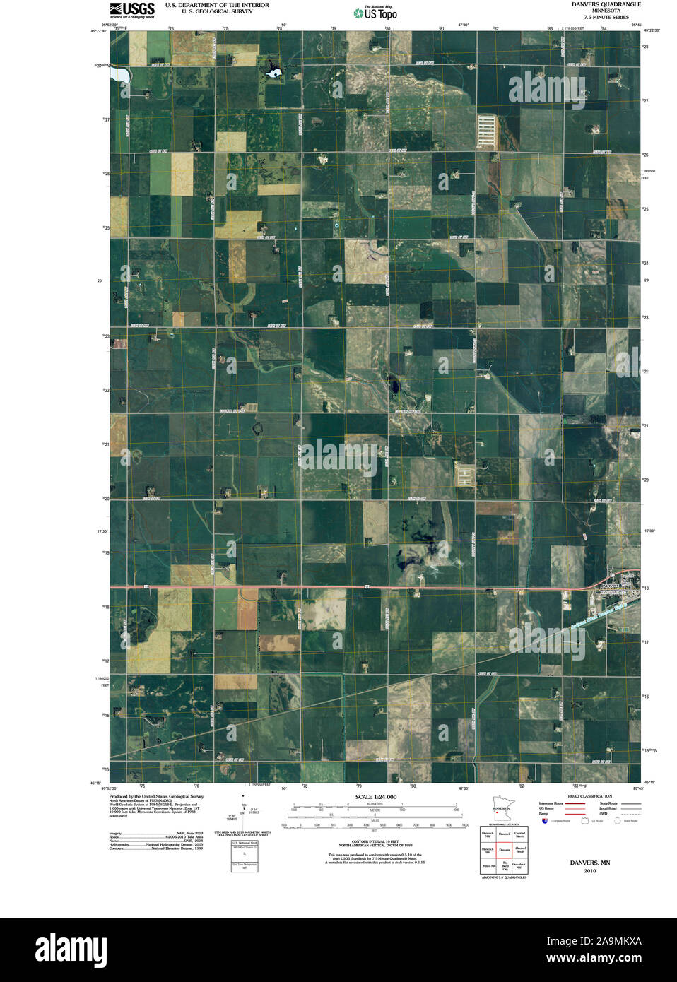 Map of danvers hi-res stock photography and images - Alamy