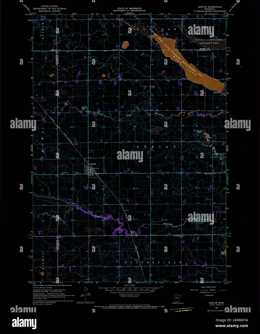 Darfur map hi-res stock photography and images - Alamy
