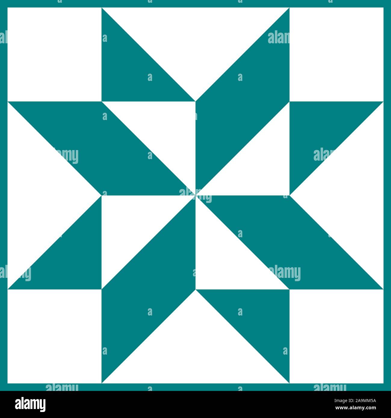 Barn quilt pattern, Patchwork design, Abstract geometric tiled trail ...
