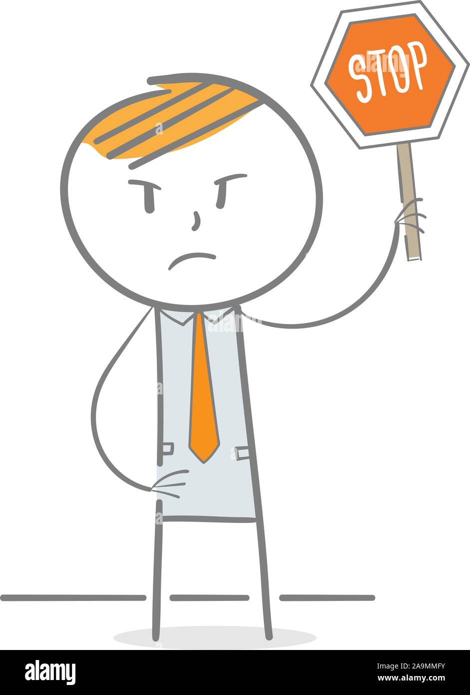 Cartoon vector doodle stickman holding hi-res stock photography and ... Cartoon vector doodle stickman holding hi-res stock photography and ...