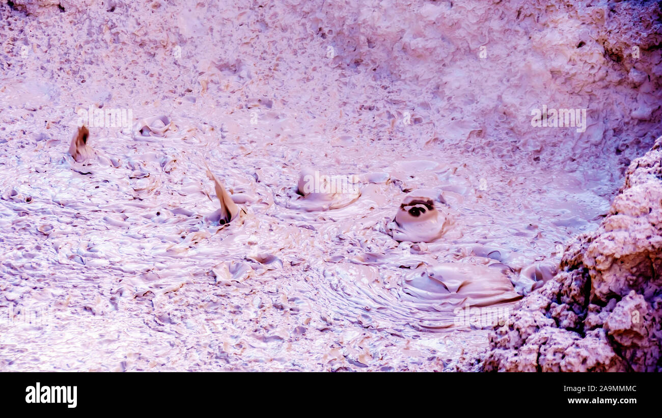 Thermal bubbling mud hi-res stock photography and images - Alamy