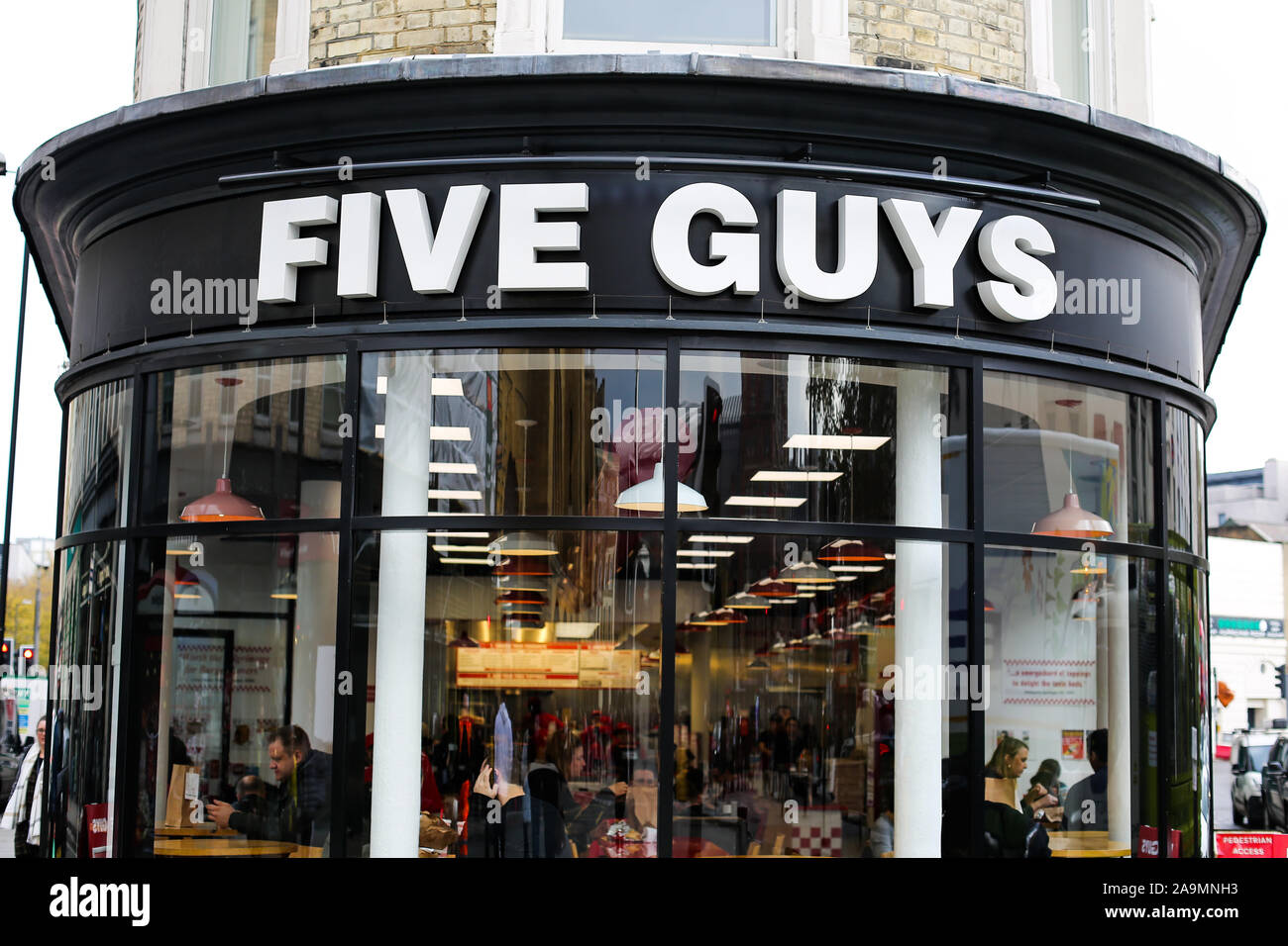 November 16, 2019, London, United Kingdom: An exterior view of fast ...