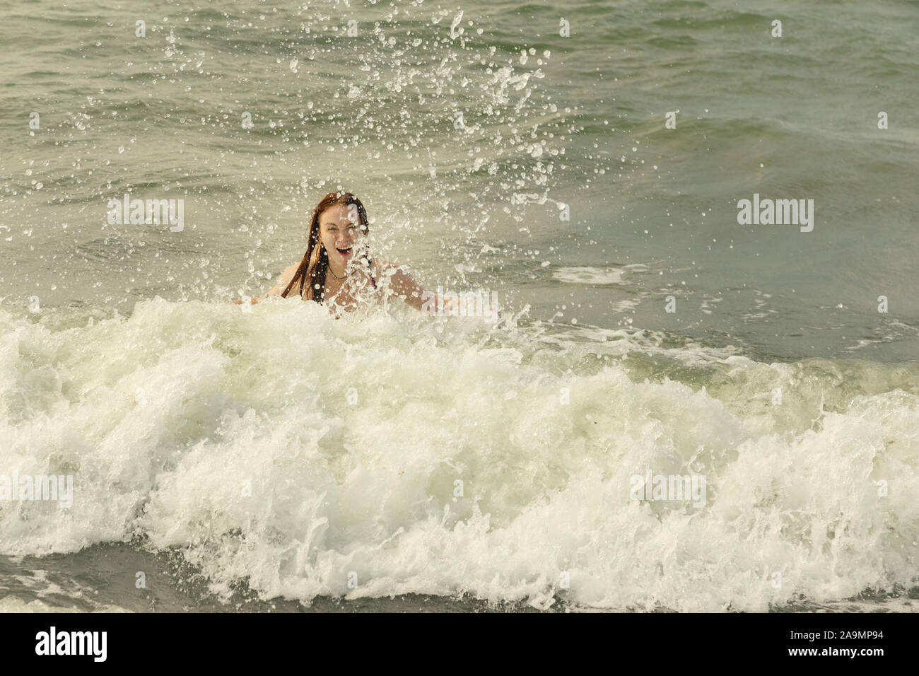 Scared person swimming hi-res stock photography and images - Alamy