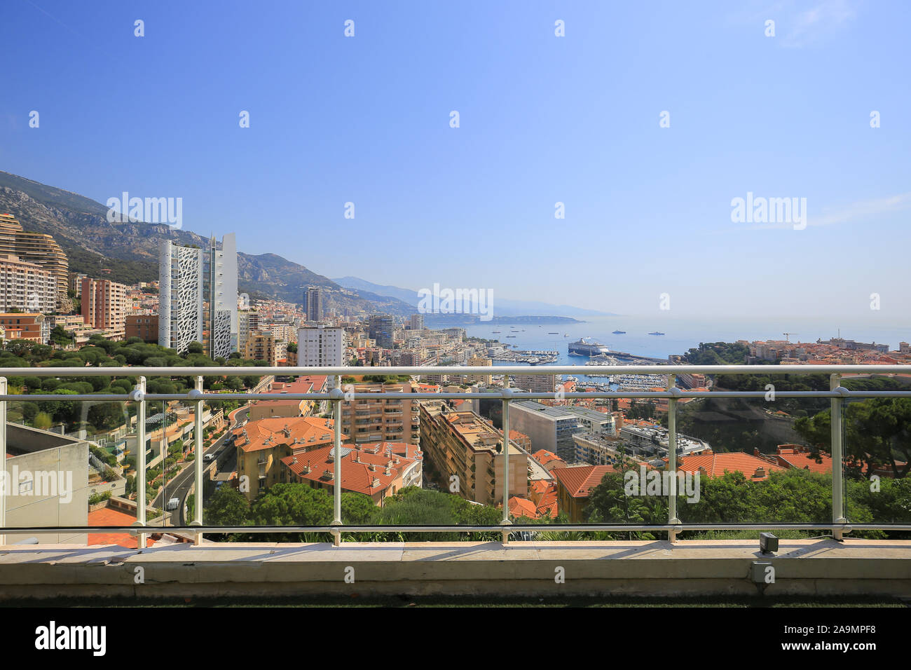 General view of Principality of Monaco, French Riviera Stock Photo - Alamy
