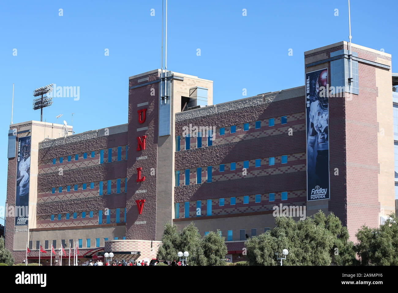 Las Vegas, NV, USA. 16th Nov, 2019. An exterior photo of the Sam Boyd ...