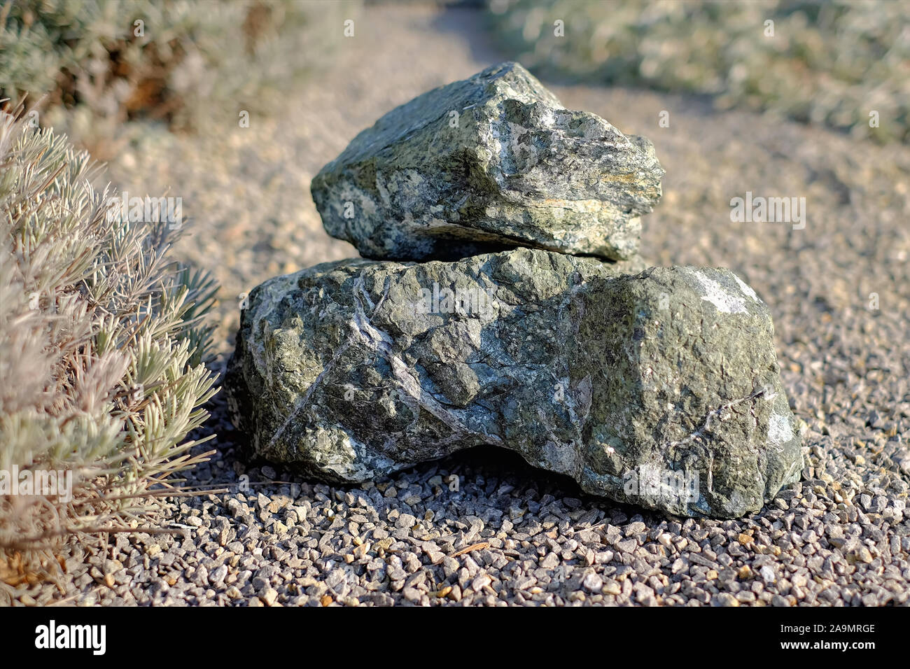 Green gravel hi-res stock photography and images - Alamy