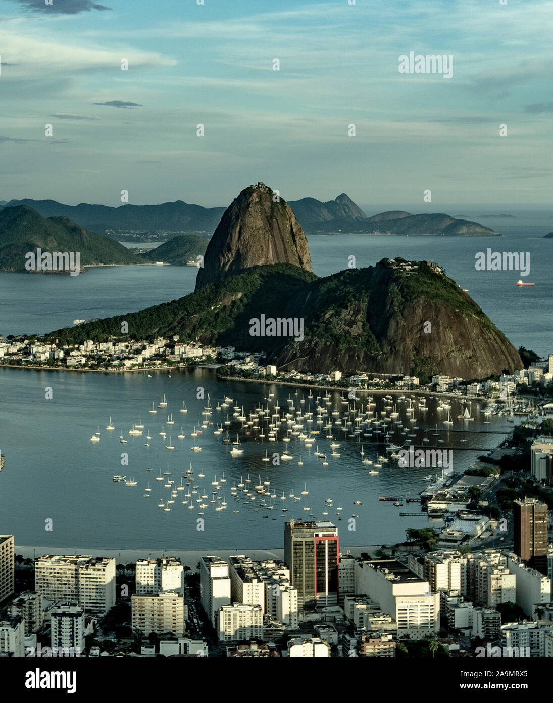 Sugarloaf Mountain in Afternoon Sun in Rio De Janeiro Stock Photo - Alamy