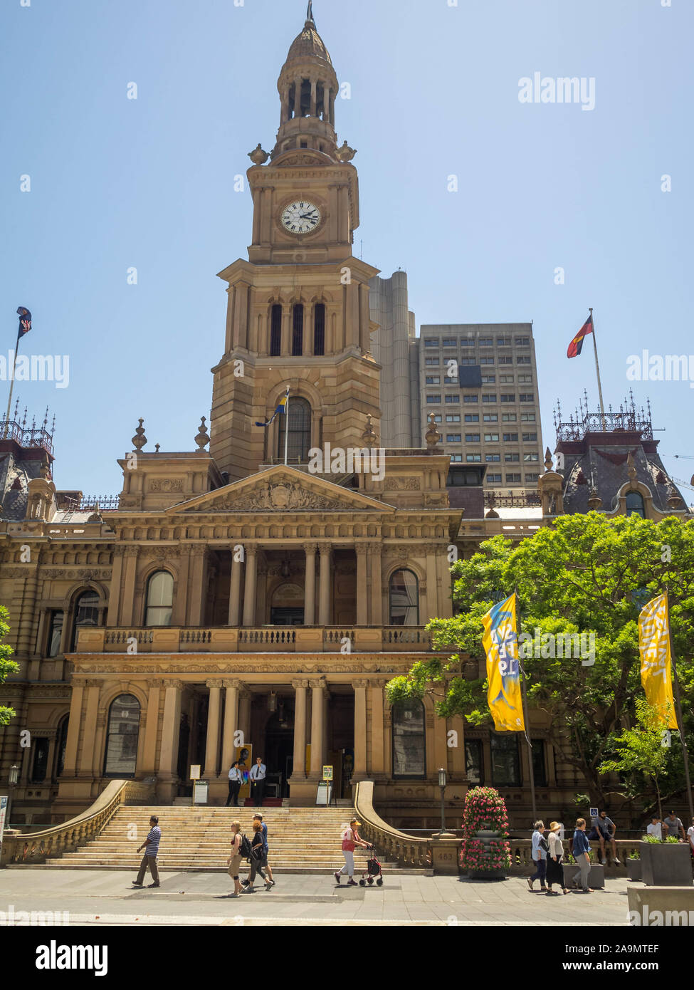 Sydney Town Hall Stock Photo - Alamy