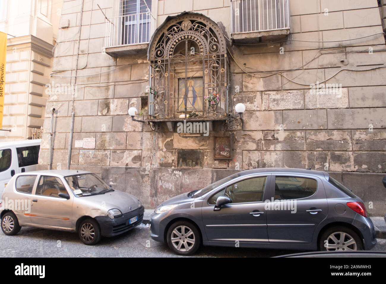 Virgin mary shrine naples hi-res stock photography and images - Alamy