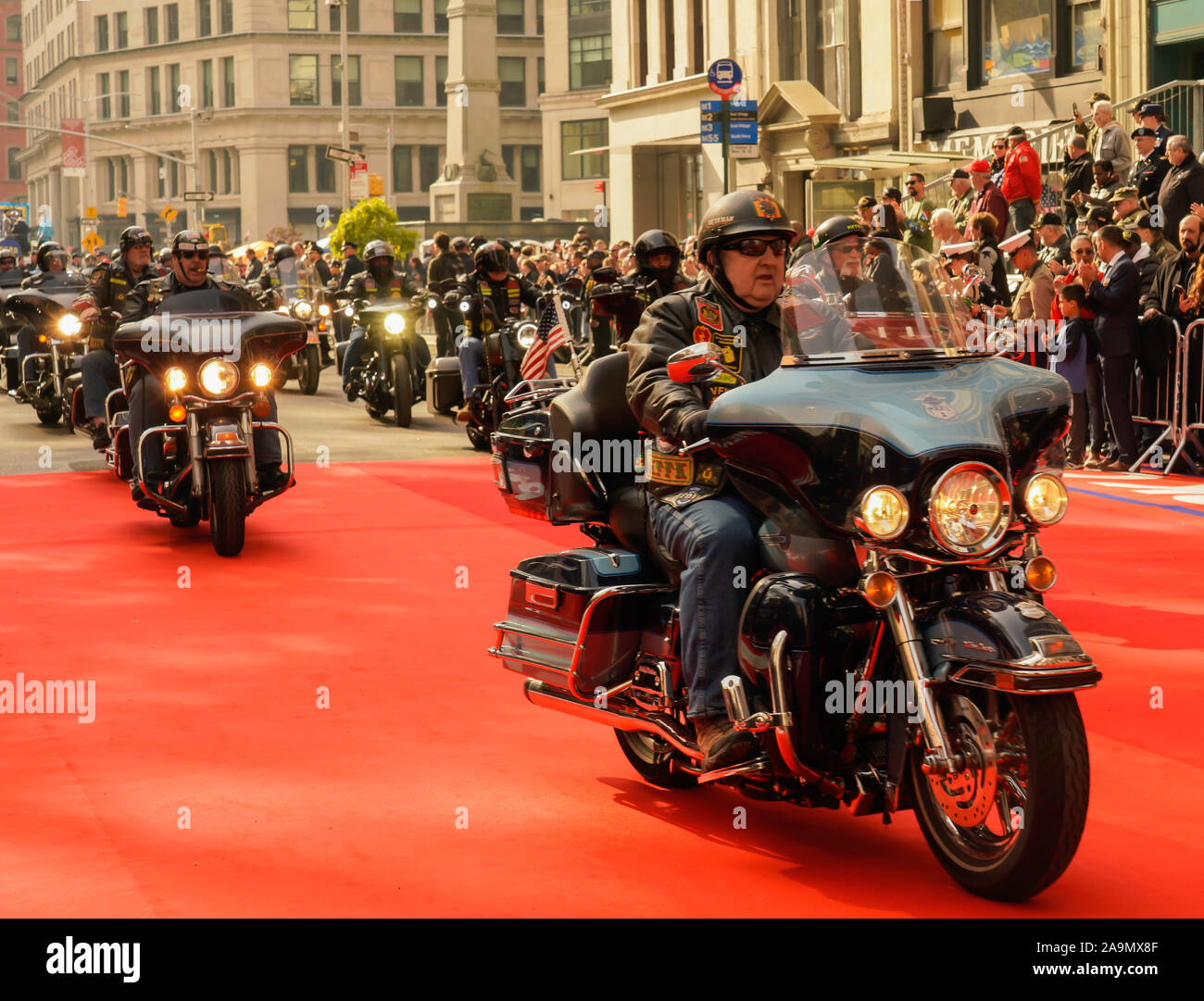 100th Annual Veteran's Day Parade in New York City ob November 11, 2019 ...