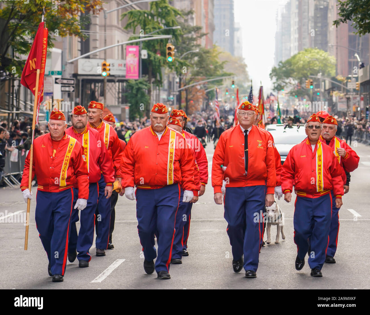 100th Annual Veterans Day Parade in New York City on November 11, 2019 ...