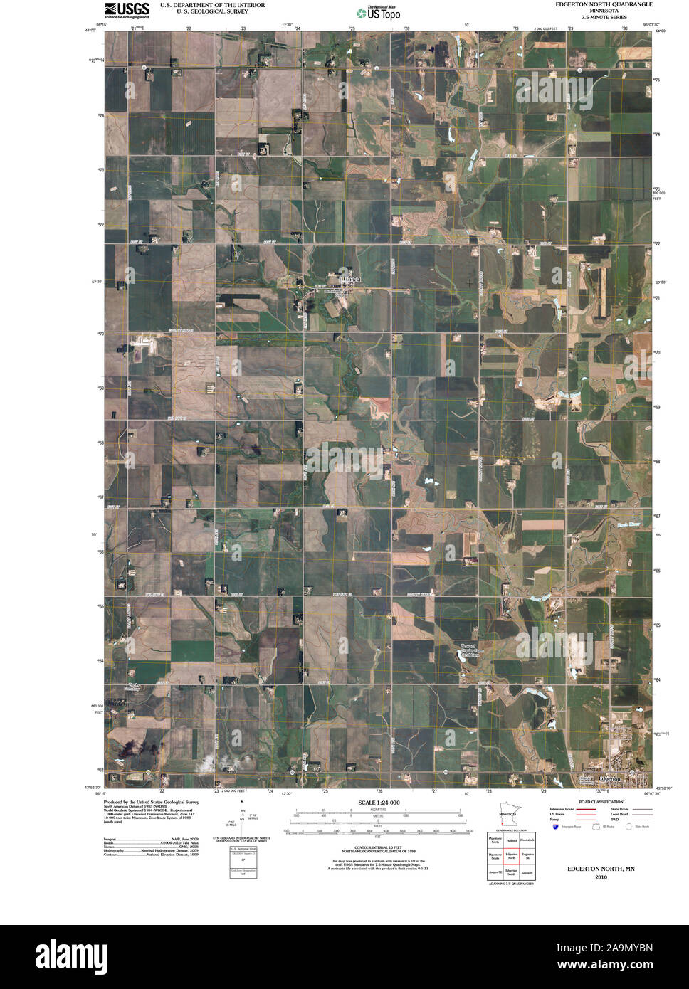 Map of edgerton hi-res stock photography and images - Alamy