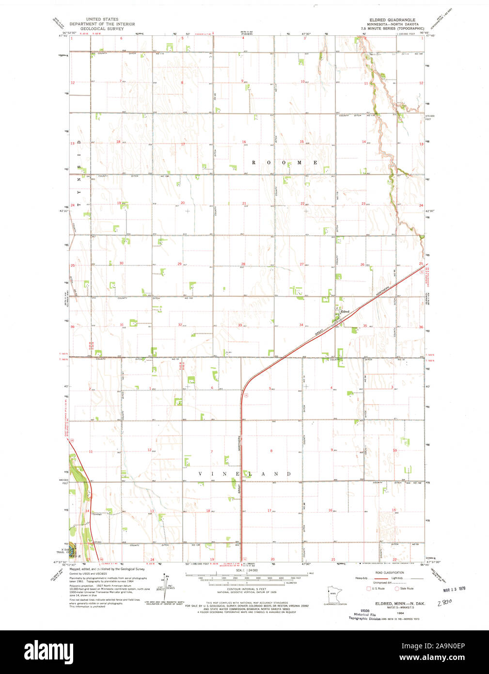 Eldred map hi-res stock photography and images - Alamy