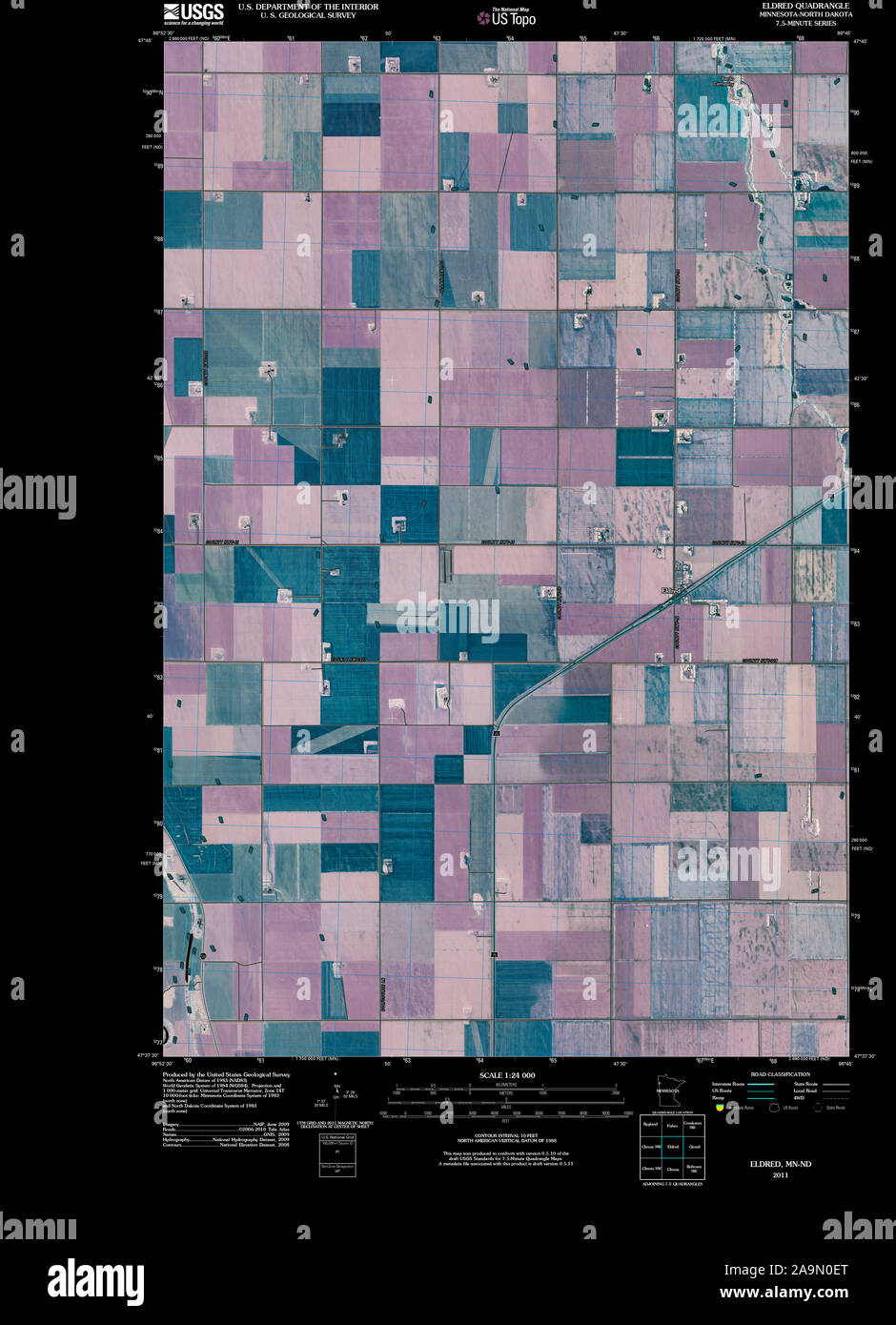 Eldred map hi-res stock photography and images - Alamy