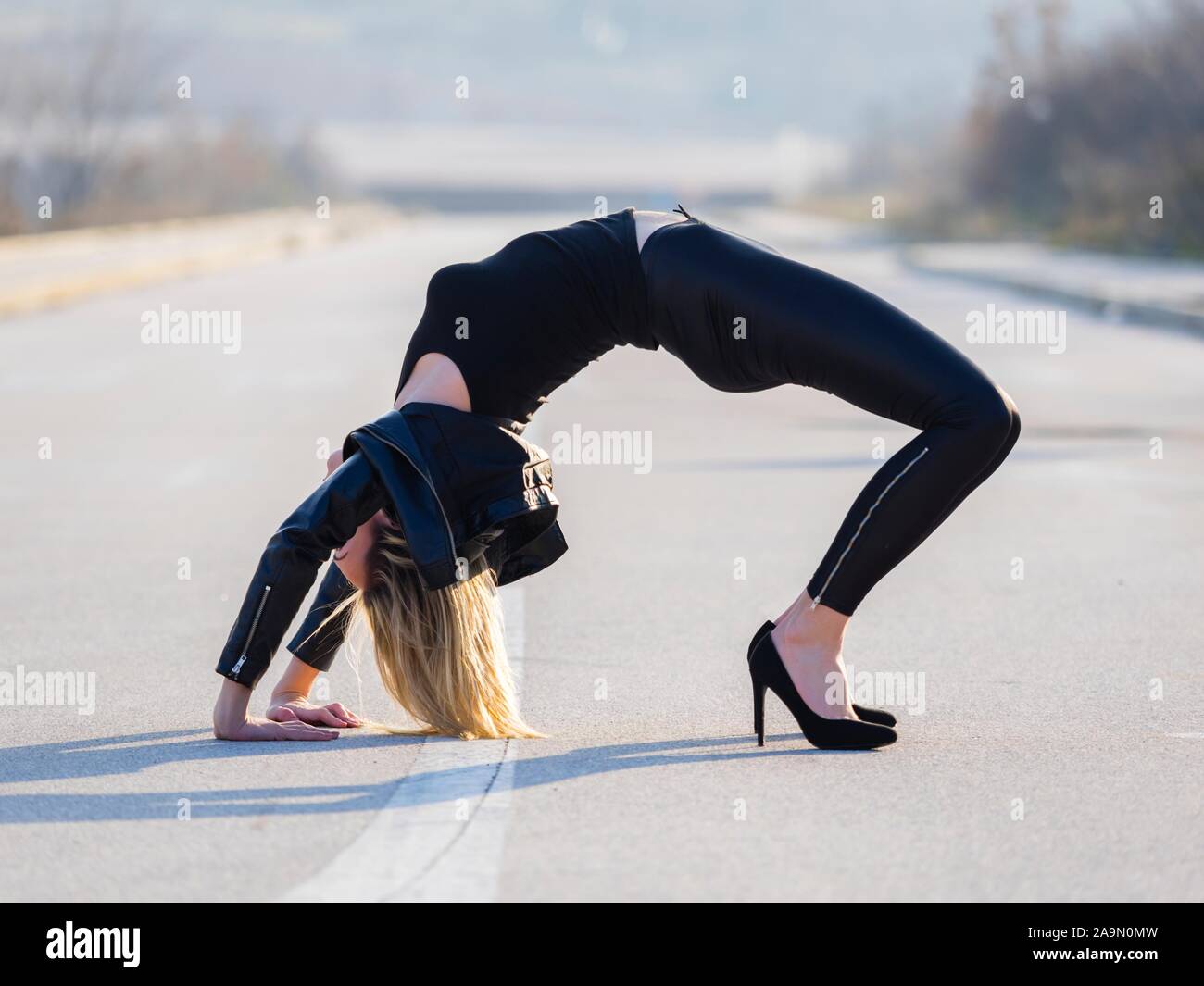 Slender High Legs High Resolution Stock Photography and Images - Alamy