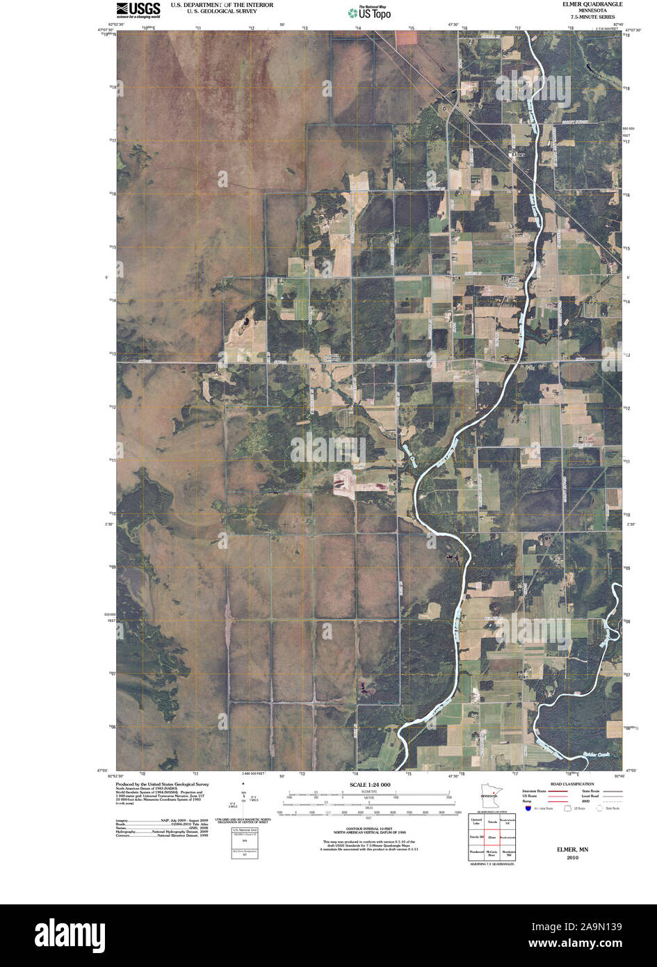 Elmer map hi-res stock photography and images - Alamy