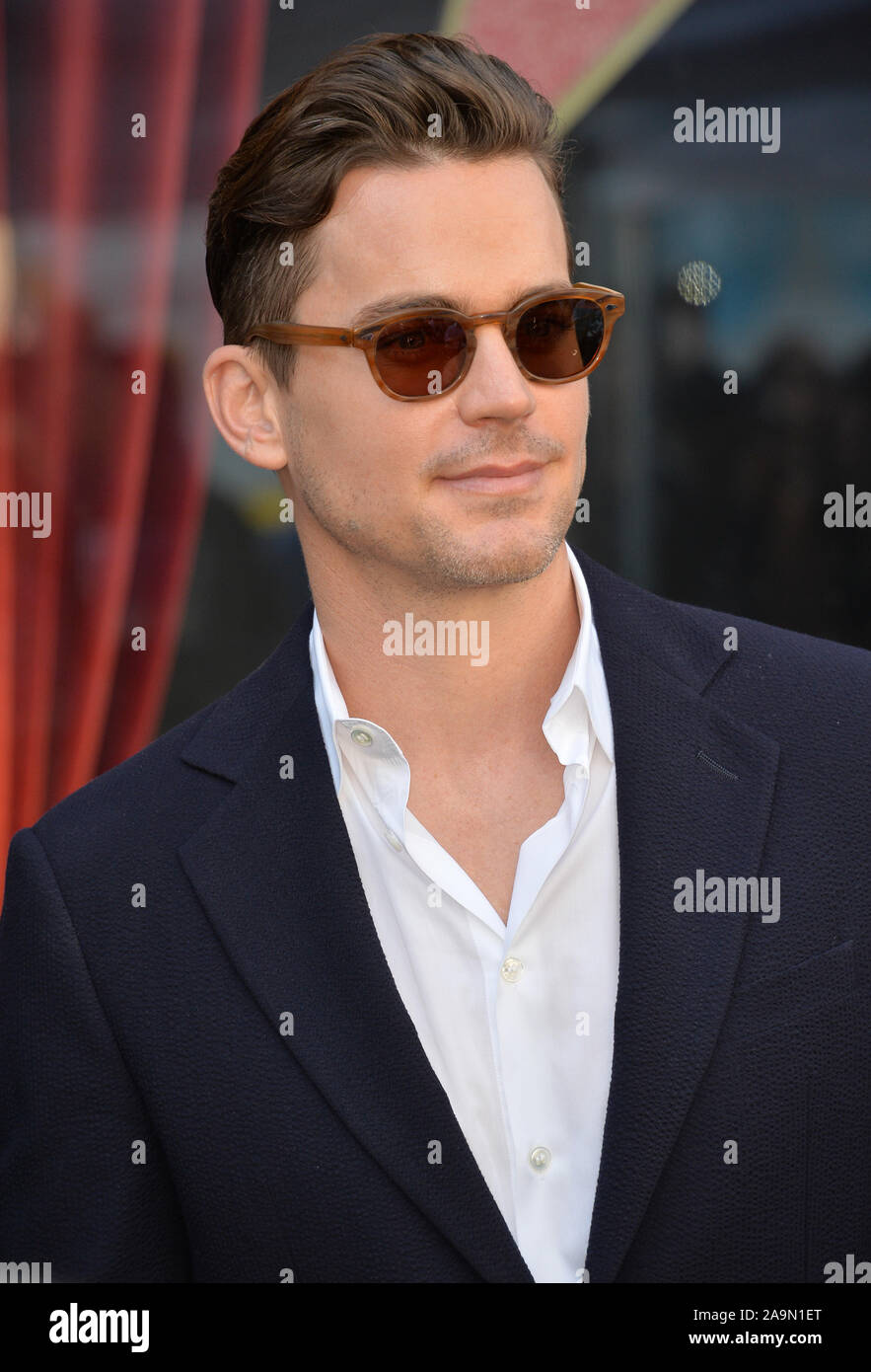 LOS ANGELES, CA - OCTOBER 12, 2015: Actor Matt Bomer on Hollywood ...
