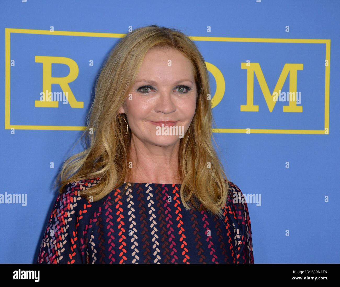 LOS ANGELES, CA. October 13, 2015: Actress Joan Allen at the Los ...