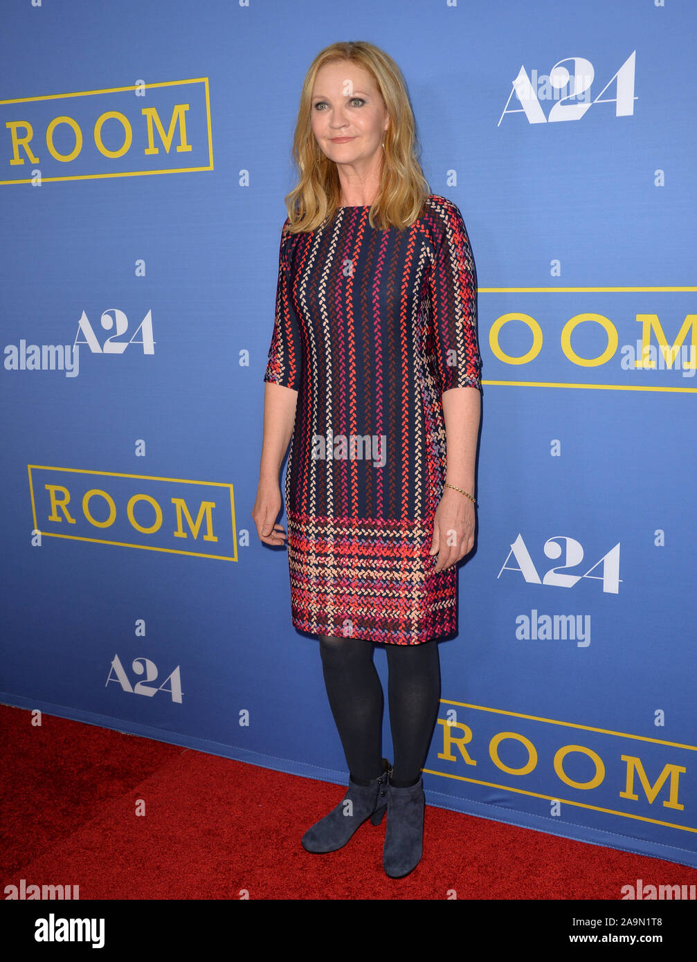 LOS ANGELES, CA. October 13, 2015: Actress Joan Allen at the Los ...