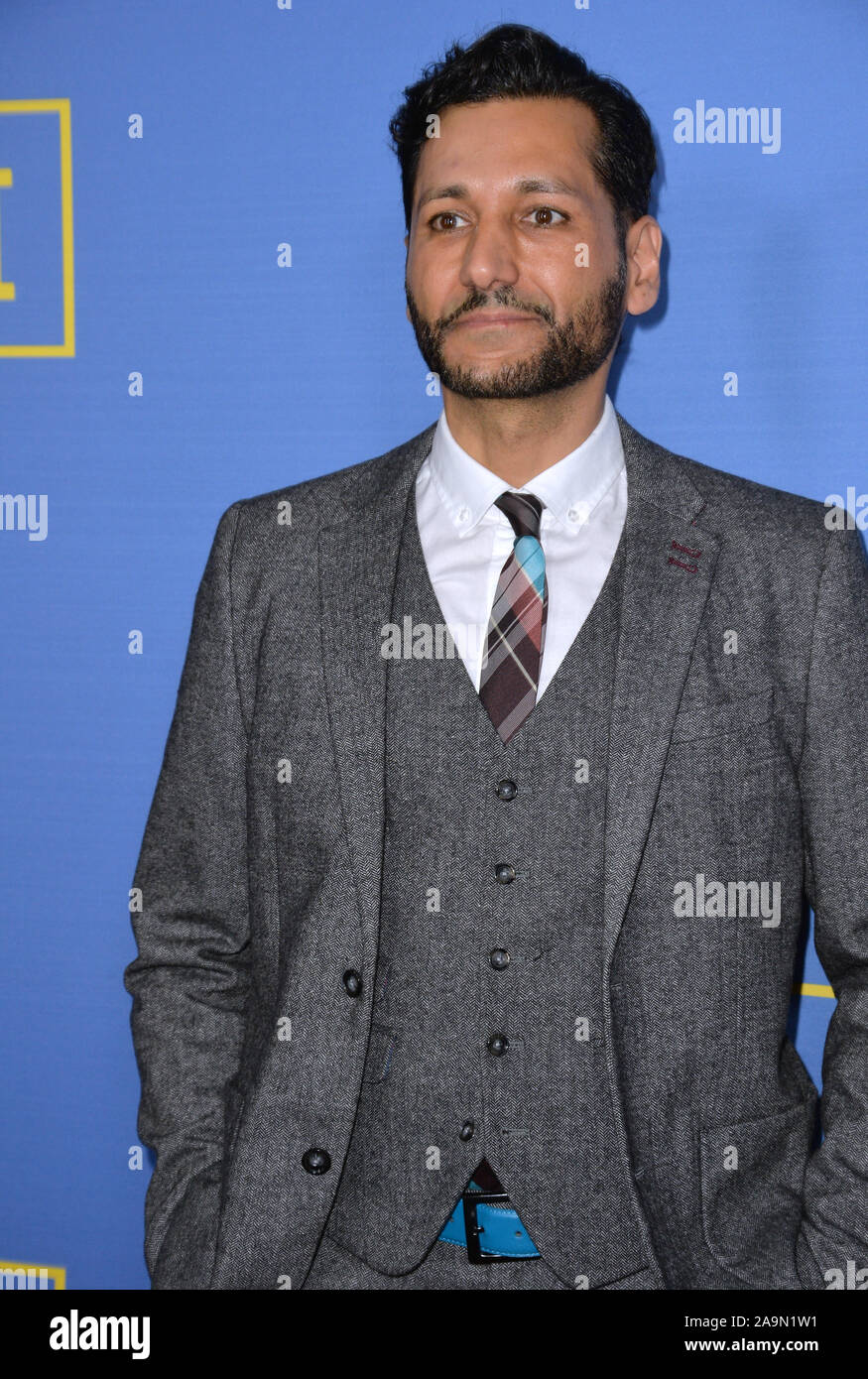 LOS ANGELES, CA. October 13, 2015: Actor Cas Anvar at the Los Angeles ...