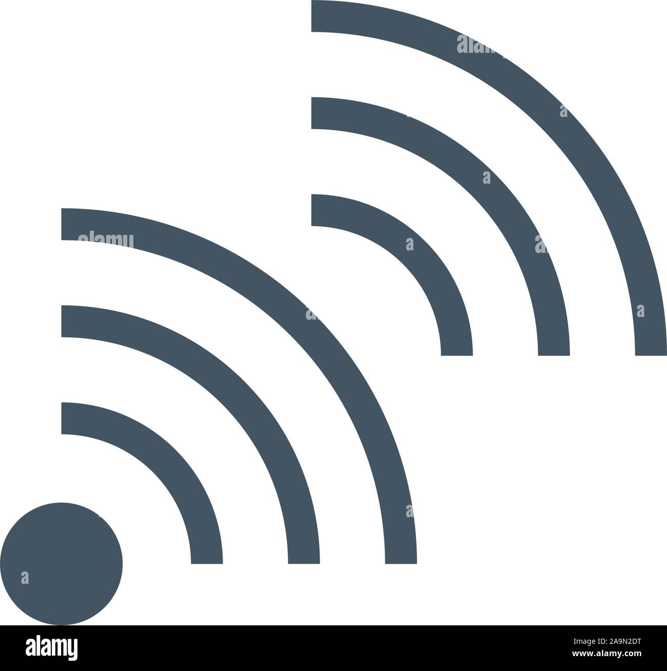 Wifi Transmitter antenna communication Icon, Wifi of Cell Phone ...