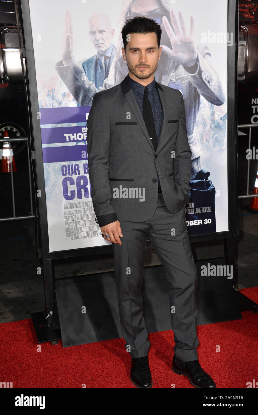 LOS ANGELES, CA - OCTOBER 26, 2015: Actor Michael Malarkey at the ...