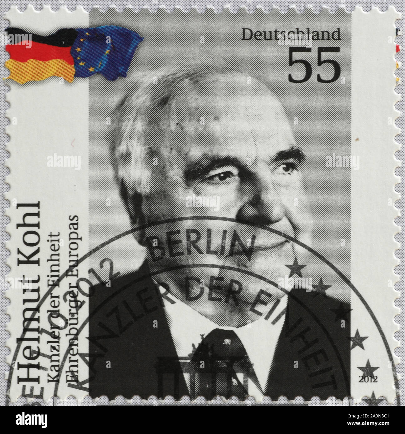 Germany flag postage stamp hi-res stock photography and images - Alamy