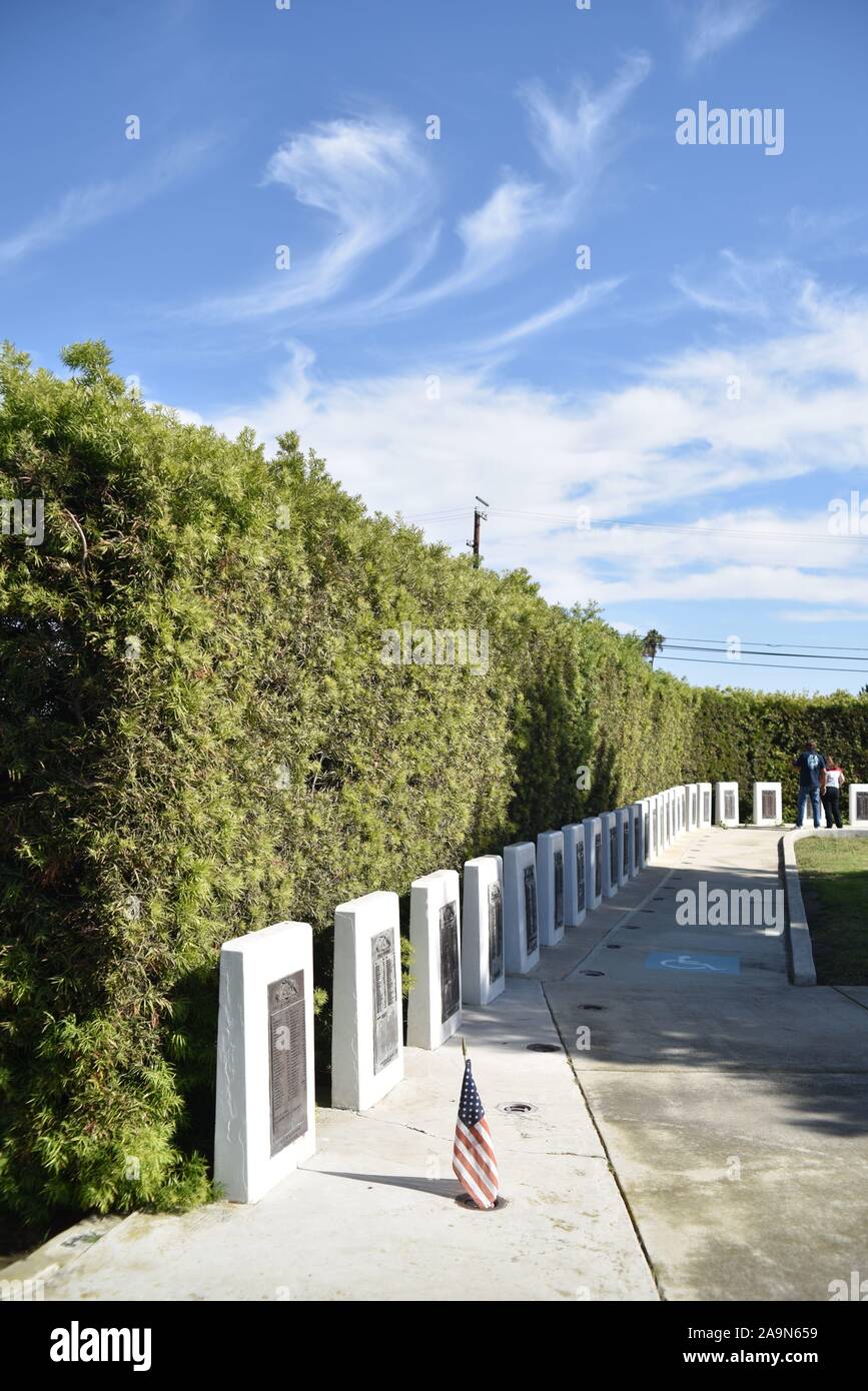 Seal Beach, CA., U.S.A. Oct. 19, 2019.WWII Submarine Memorial. 52 ...