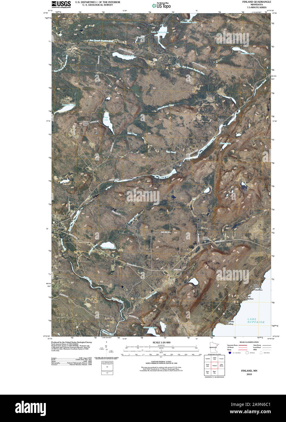 Topology map of finland Cut Out Stock Images & Pictures - Alamy