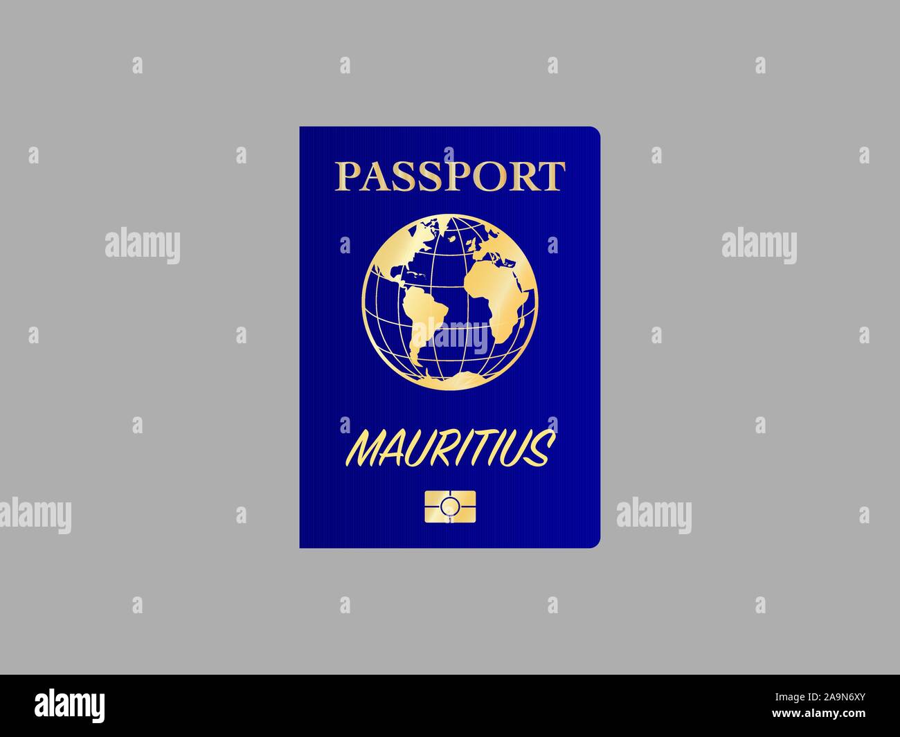 National flag of Republic of Mauritius . original colors and proportion ...