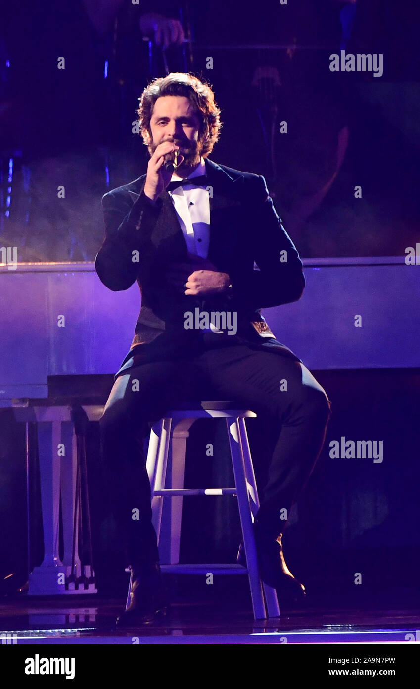 November 13, 2019, Nashville, Tennessee, USA: Thomas Rhett. 51st Annual ...