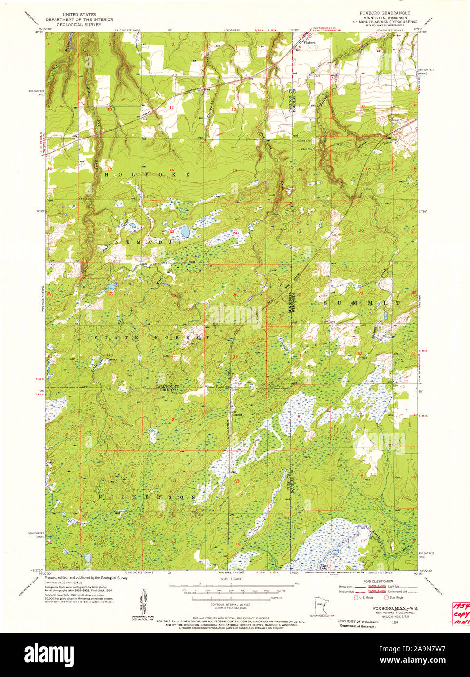 Map of foxboro hi-res stock photography and images - Alamy