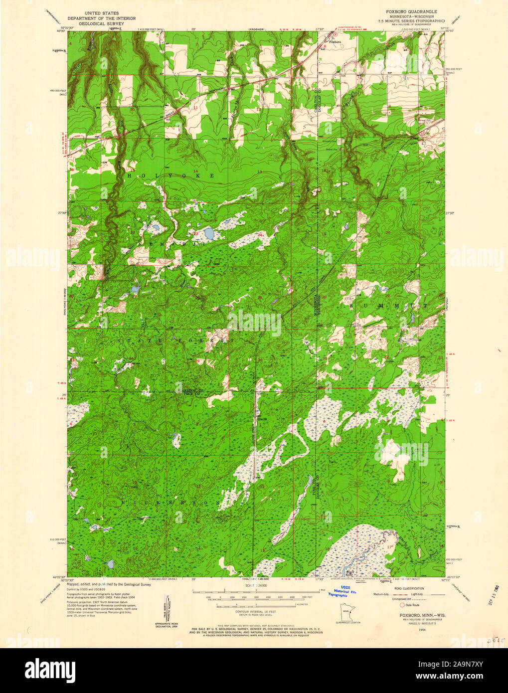 Map of foxboro hi-res stock photography and images - Alamy