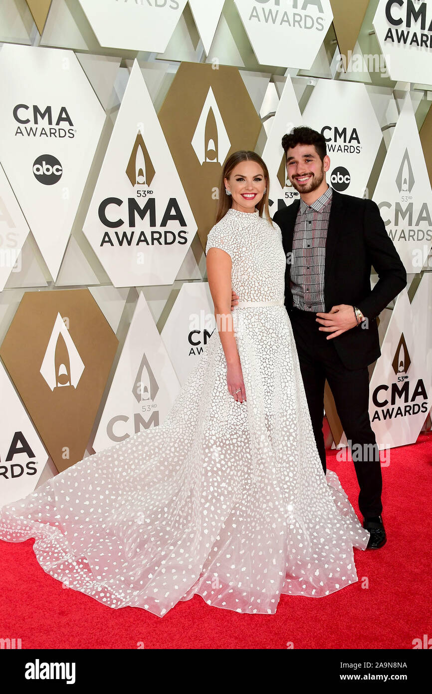 November 13, 2019, Nashville, Tennessee, USA: Alan Bersten, Hannah ...