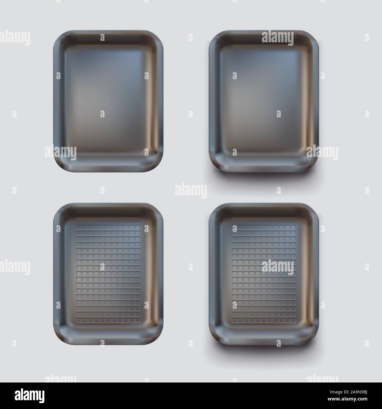 Styrofoam tray Stock Vector Images - Alamy