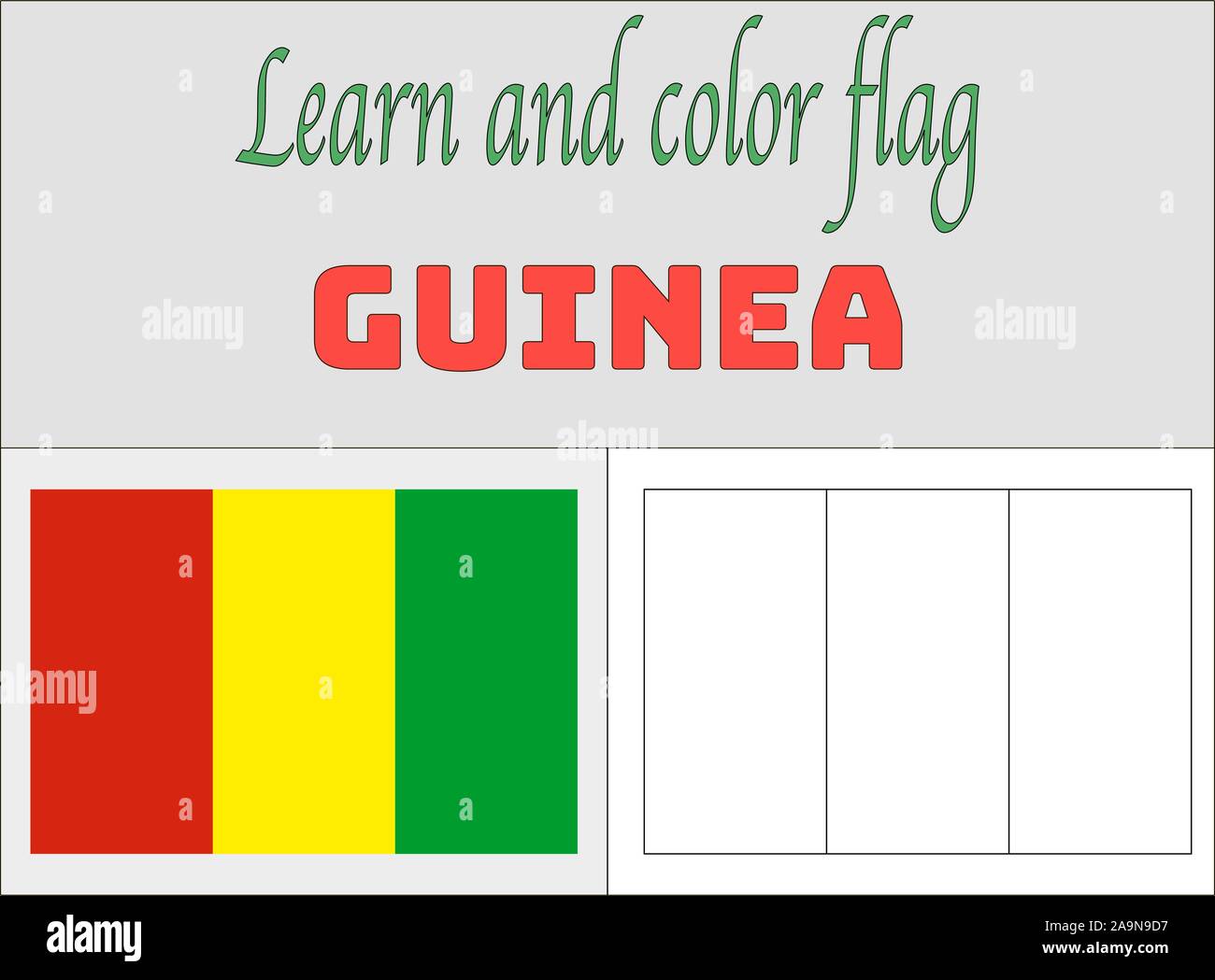 African Country Flags Coloring Pages