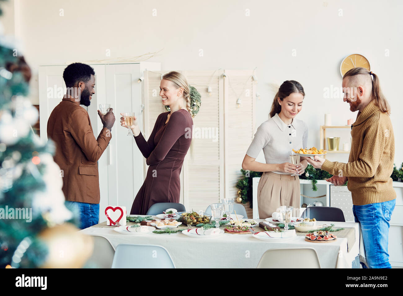 Mingling of cultures hi-res stock photography and images - Alamy