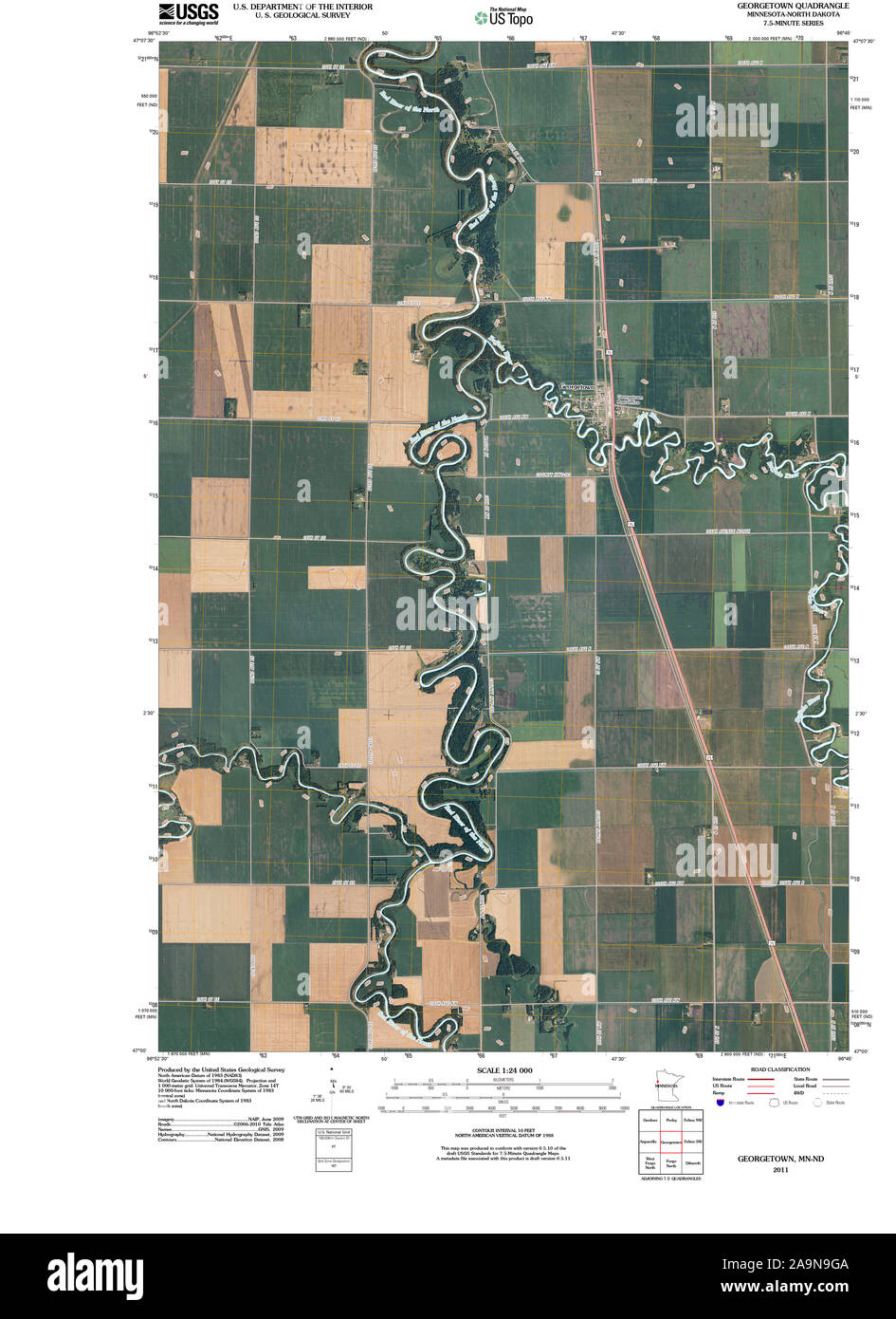 Historical georgetown map hi-res stock photography and images - Alamy