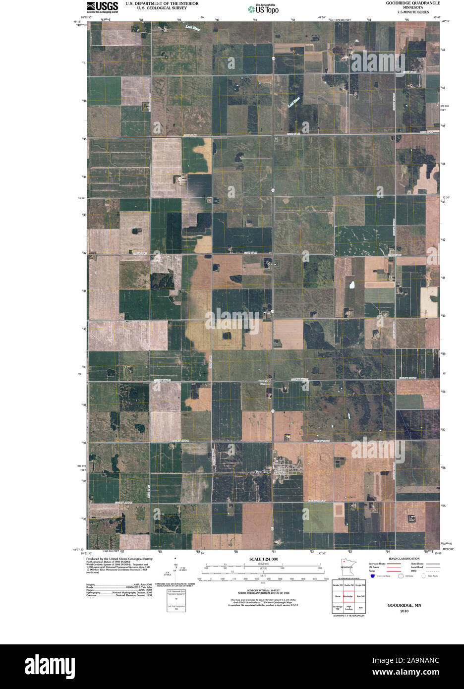 Goodridge minnesota map hi-res stock photography and images - Alamy