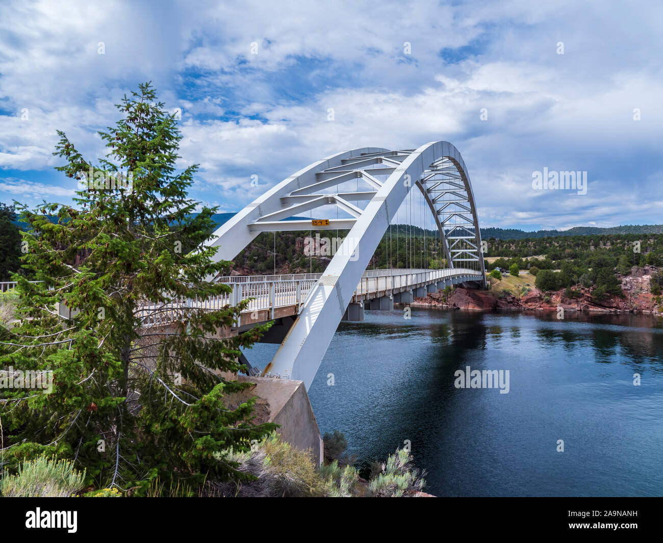 Cart Creek Bridge, Flaming Gorge National Recreation Area, Dutch John ...