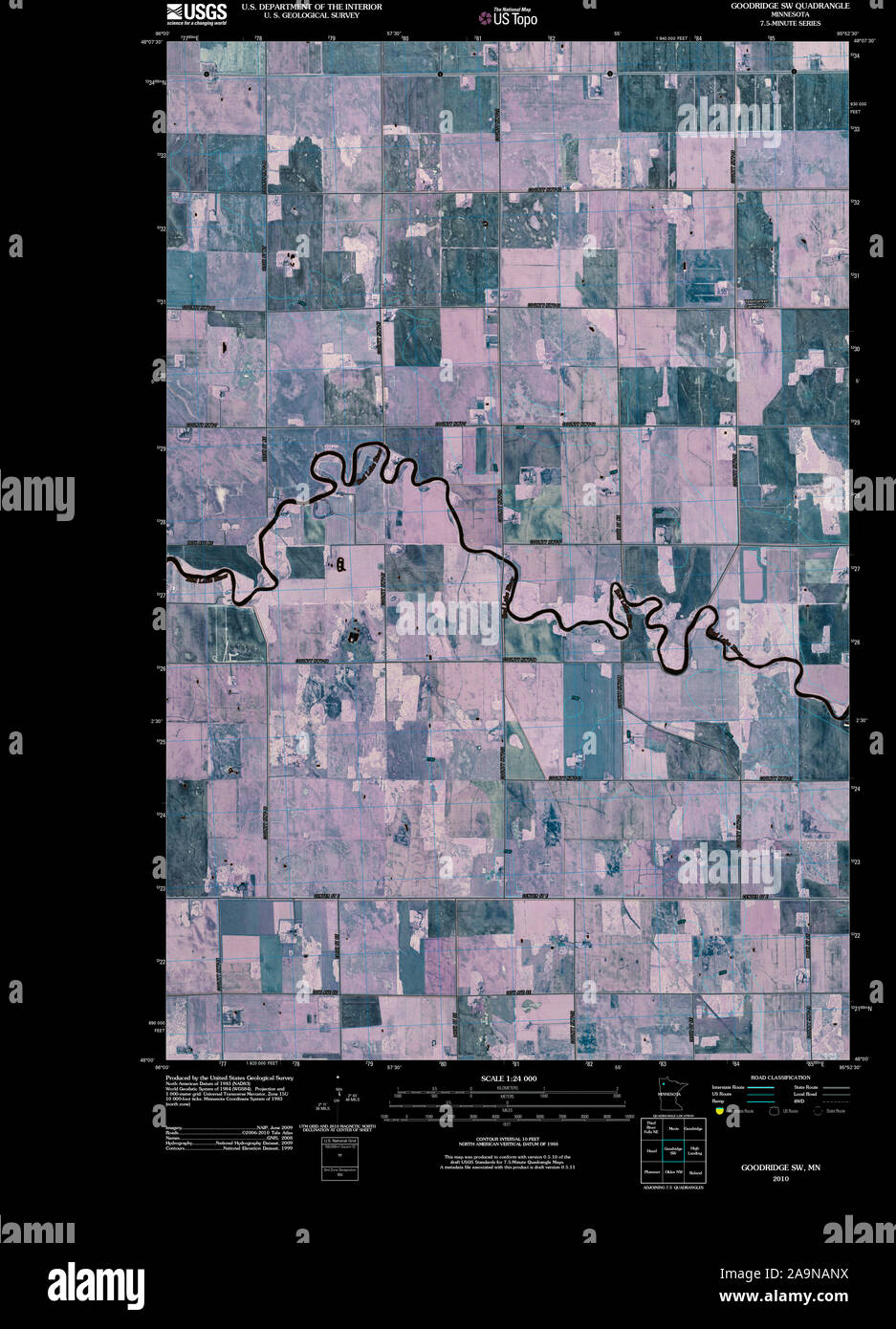 Goodridge minnesota map hi-res stock photography and images - Alamy